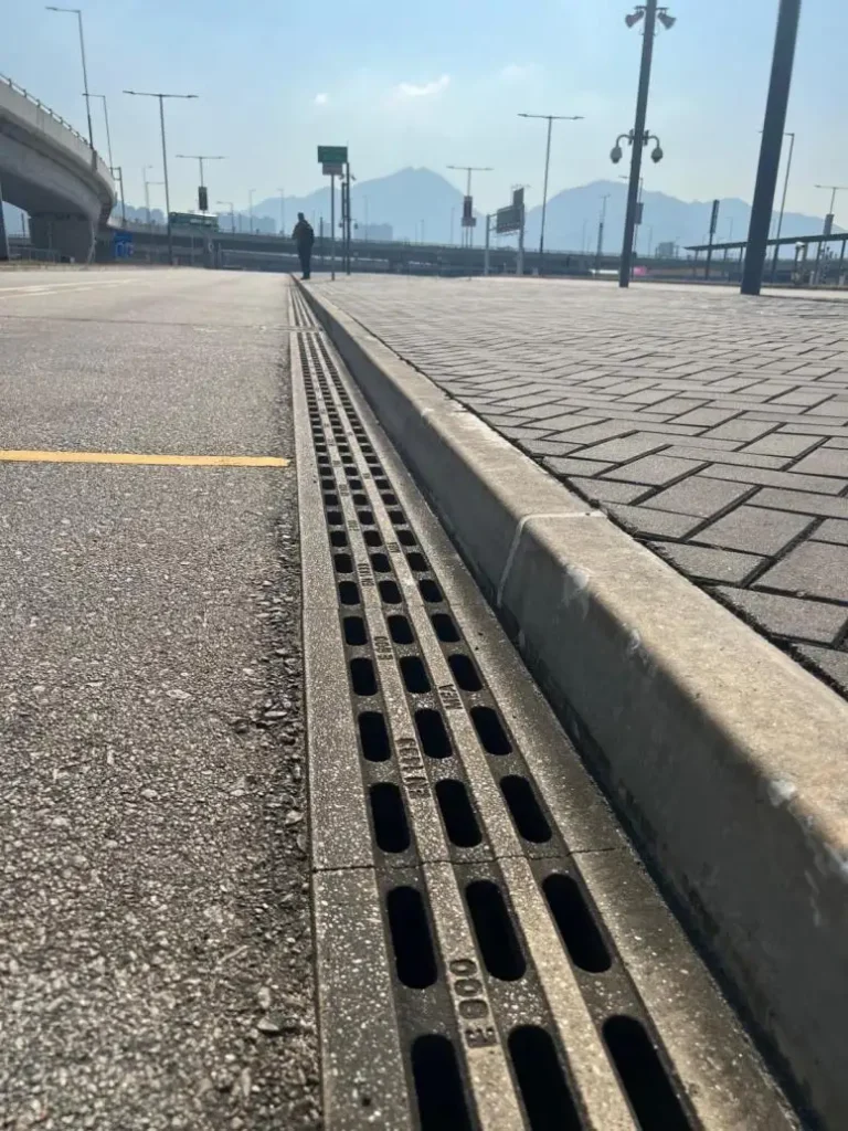 Custom Linear Drain System Designed for High-Duty Infrastructure